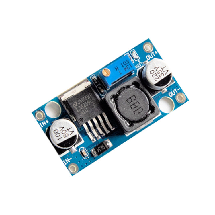DCDC step-down power module 3A adjustable step-down module LM2596 ...