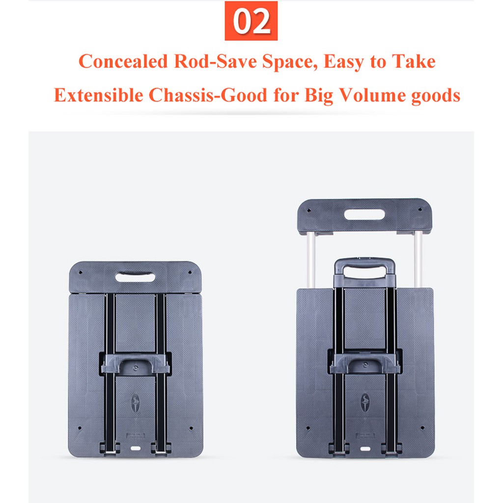 Flatbed Trolley/Trolley Cart/Foldable Trolley Universal wheel Platform ...