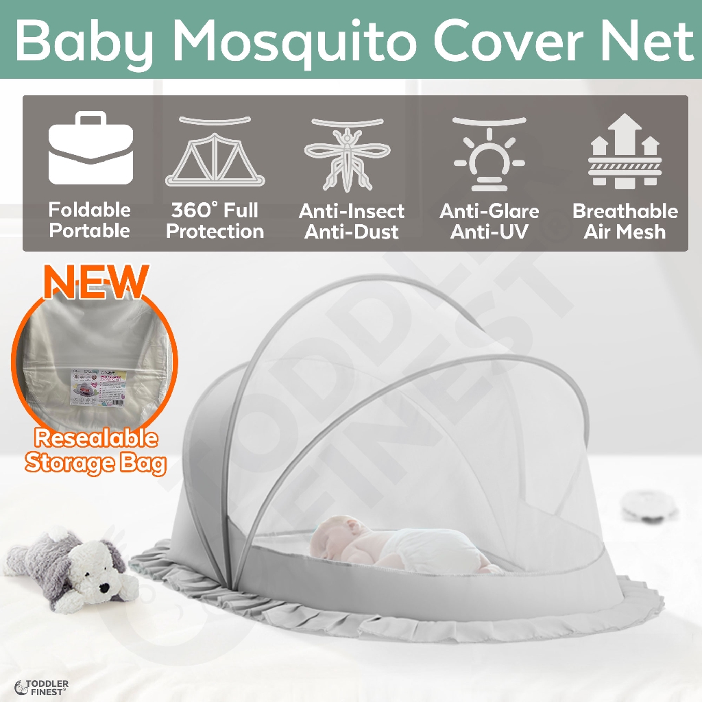 Baby Portable Foldable Anti Mosquito Net - Infant Toddler Insect Shield ...