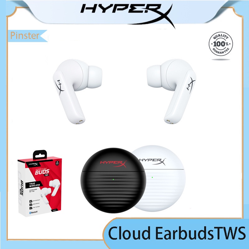 [New in 2022] HyperX Cloud Earbuds TWS Wireless Gaming Bluetooth ...