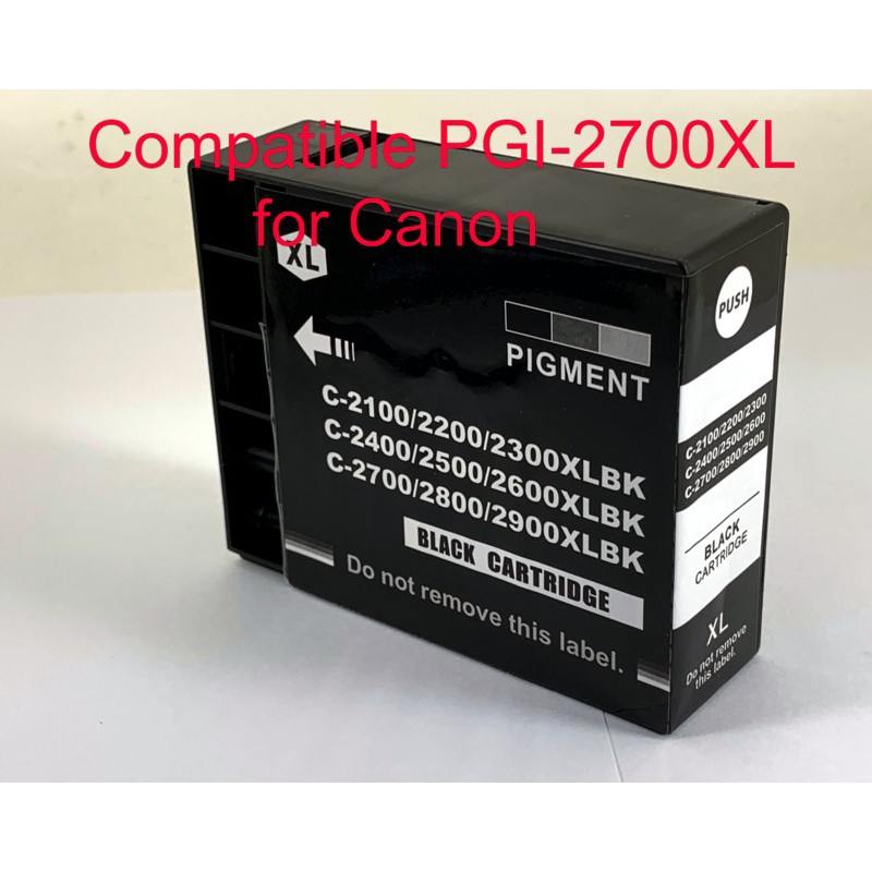 PGI 2700 XL COMPATIBLE CANON PIGMENT INK CARTRIDGES FOR MAXIFY MB5070 ...