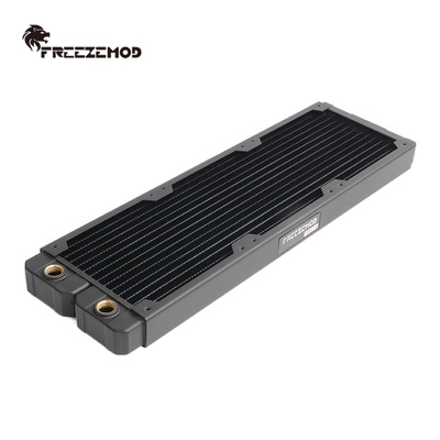 FREEZEMOD computer water cooling Copper radiator 14 flat tube single ...