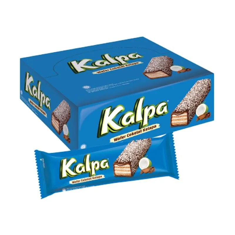 Kalpa WAFER COCONUT CHOCOLATE MAYORA CONTENTS 12 X 24 gr (box) | Shopee ...