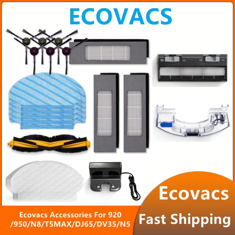 For Ecovacs Deebot 950/920/T5/N5/DJ65/DX93 Vacuum Cleaner accessories ...
