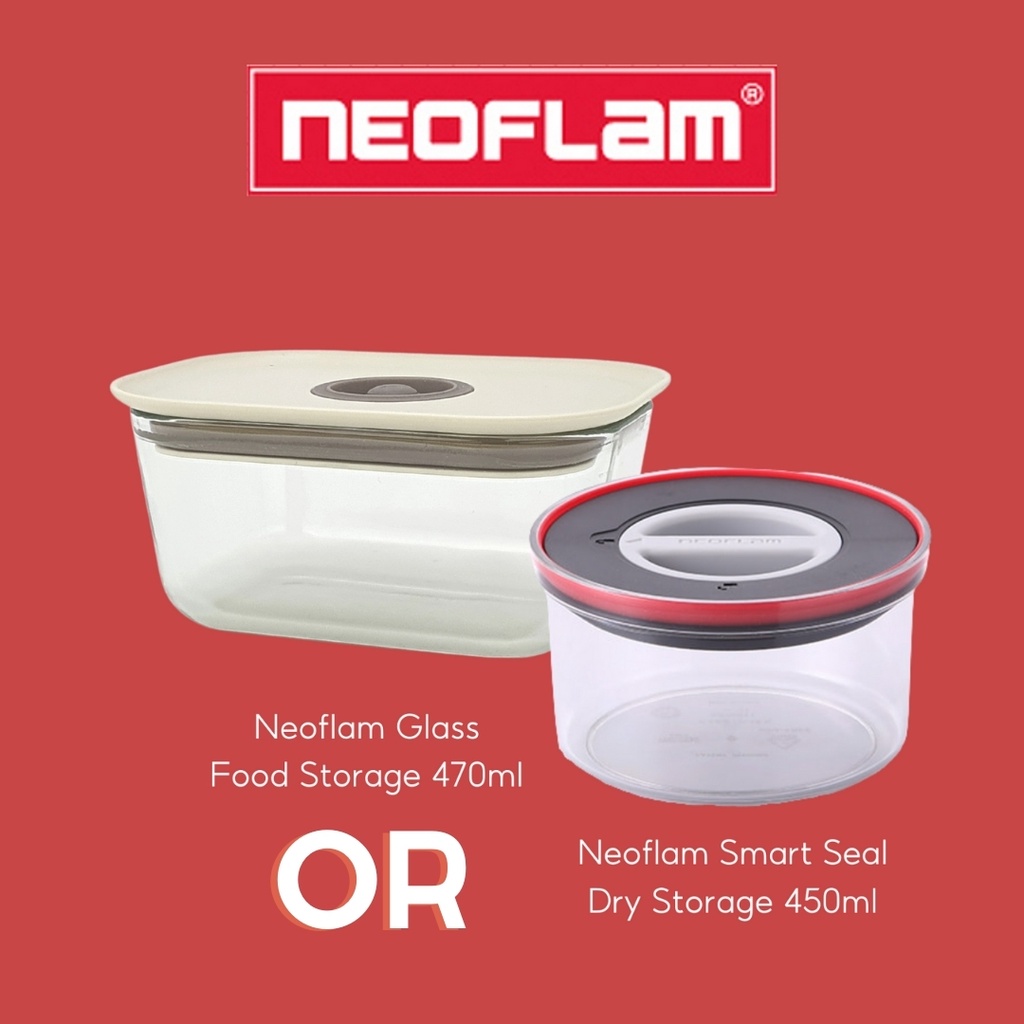 NEOFLAM Food Storage (GWP) - 1x random design | Shopee Singapore