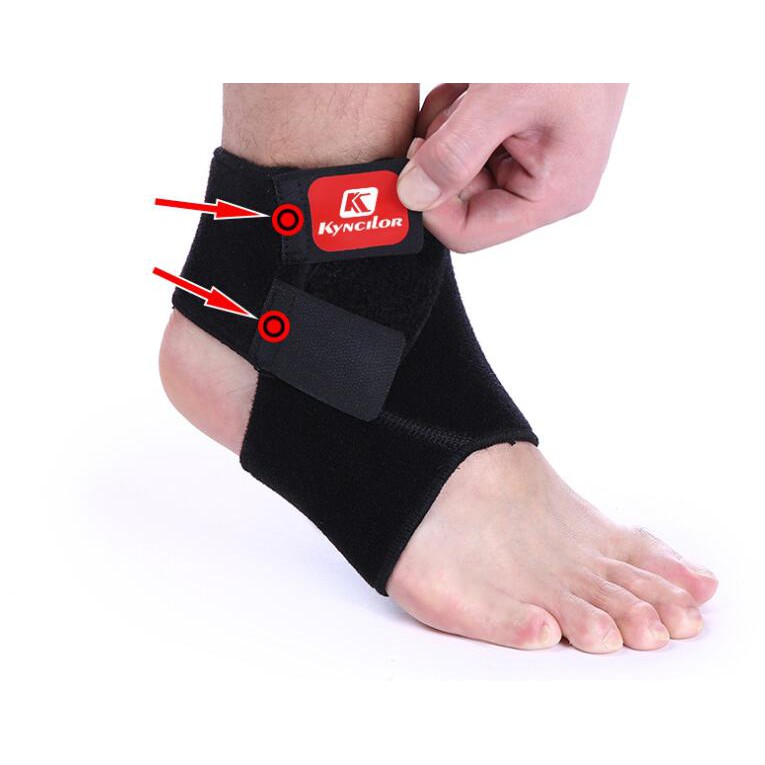 Safety Ankle Support Gym Running Protection Foot Bandage Elastic Ankle ...