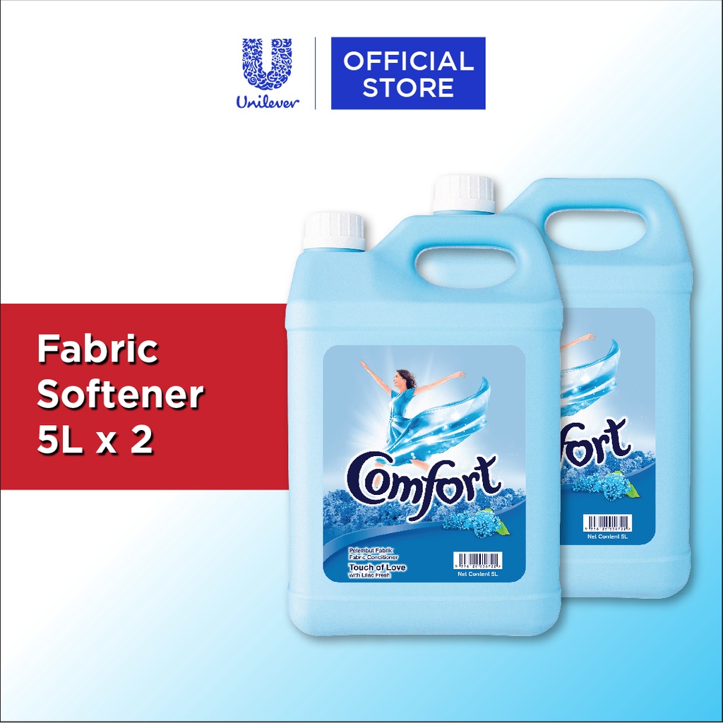 [Bundle of 2] Comfort Regular Fabric Softener 5L | Shopee Singapore