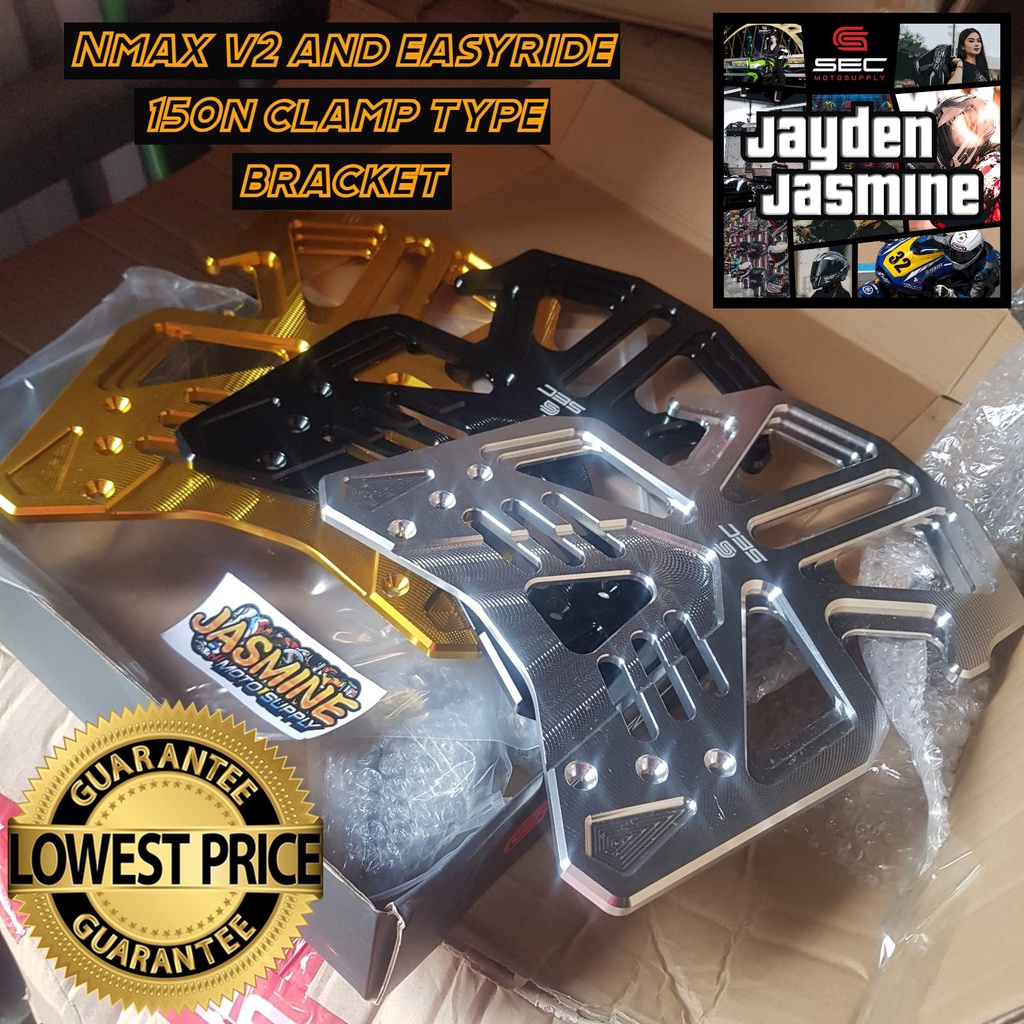 Nmax v2 and easyride 150n clamp type bracket sec brand | Shopee Singapore