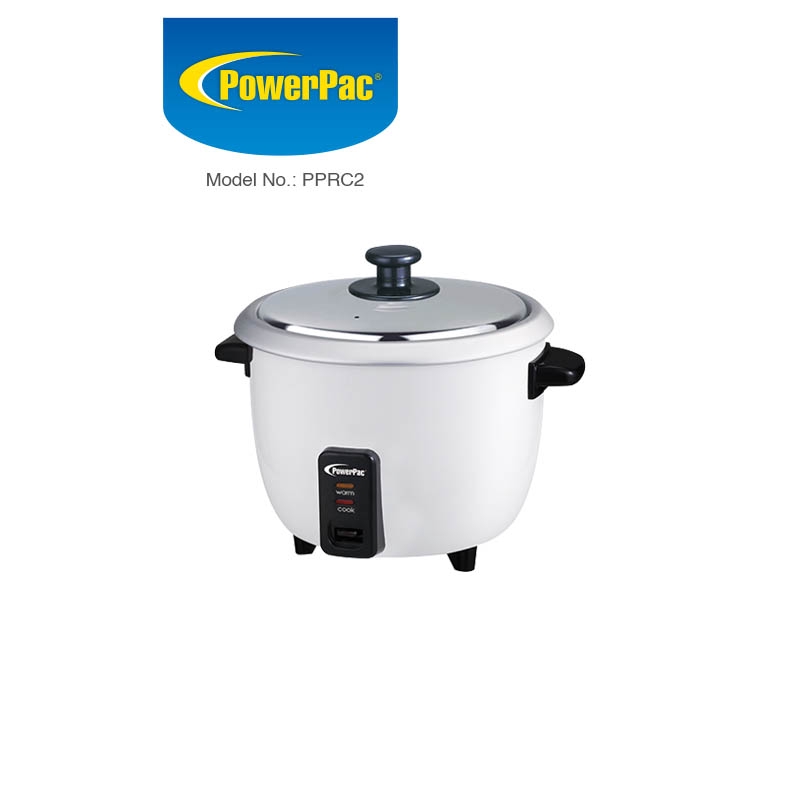 PowerPac Rice Cooker 0.6L with Aluminium inner pot (PPRC2) | Shopee ...