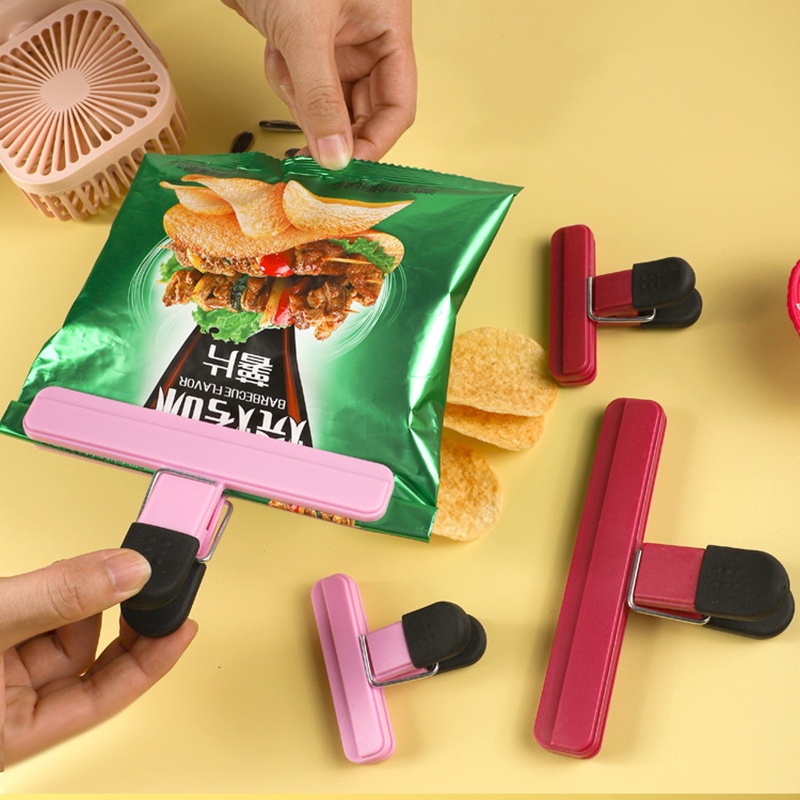 Chip Bag Clips - Assorted Sizes Food Bag Clips Plastic Heavy Seal Grip ...