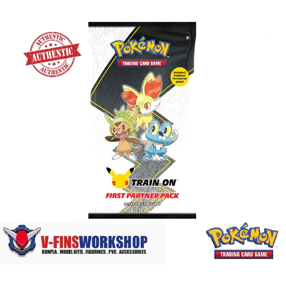 Pokemon TCG (English) 25th Anniversary - First Trainer Pack (Kalos ...