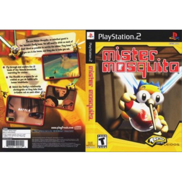 PS2 GAME COLLECTION (Mister Mosquito) | Shopee Singapore