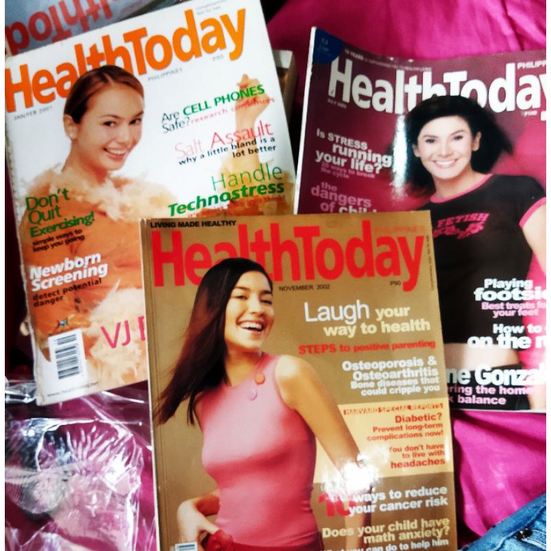 Kalibruhan: HEALTH TODAY MAGAZINE : CHARLENE GONZALES, DONITA ROSE ...