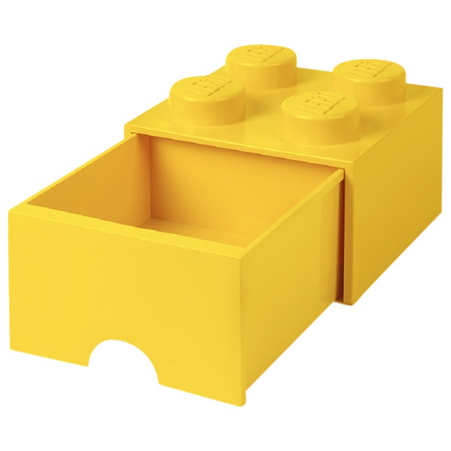 LEGO Storage Brick Drawer 4 Knobs - YELLOW (LS-40051732) | Shopee Singapore