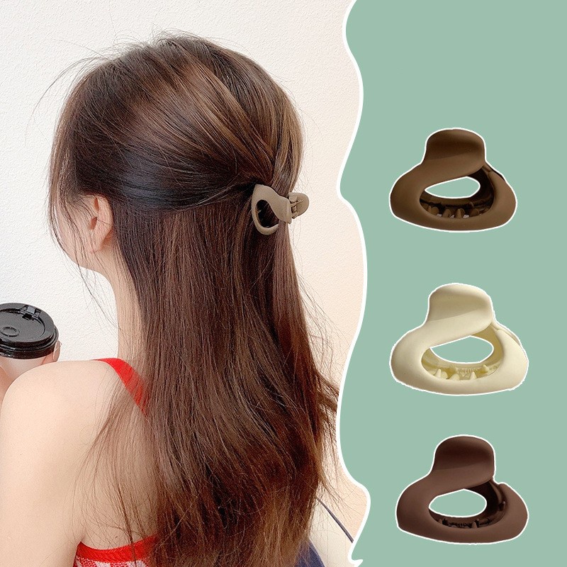 Temperament Sweet French Small Grab Clips Side Bangs Clip High Ponytail ...