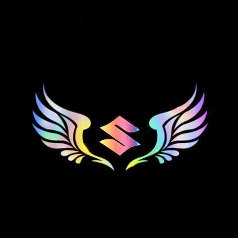 Suzuki Laser Reflective Sticker Car Logo Vinyl Stickers Waterproof Auto ...