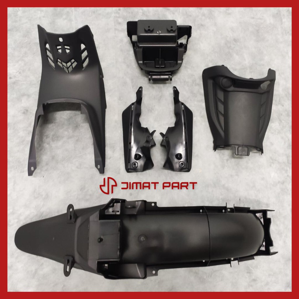 FULL SET HLD INNER COVER SET LC135 V1 / DEMAK EVO Z EVOZ 6PCS BLACK ...