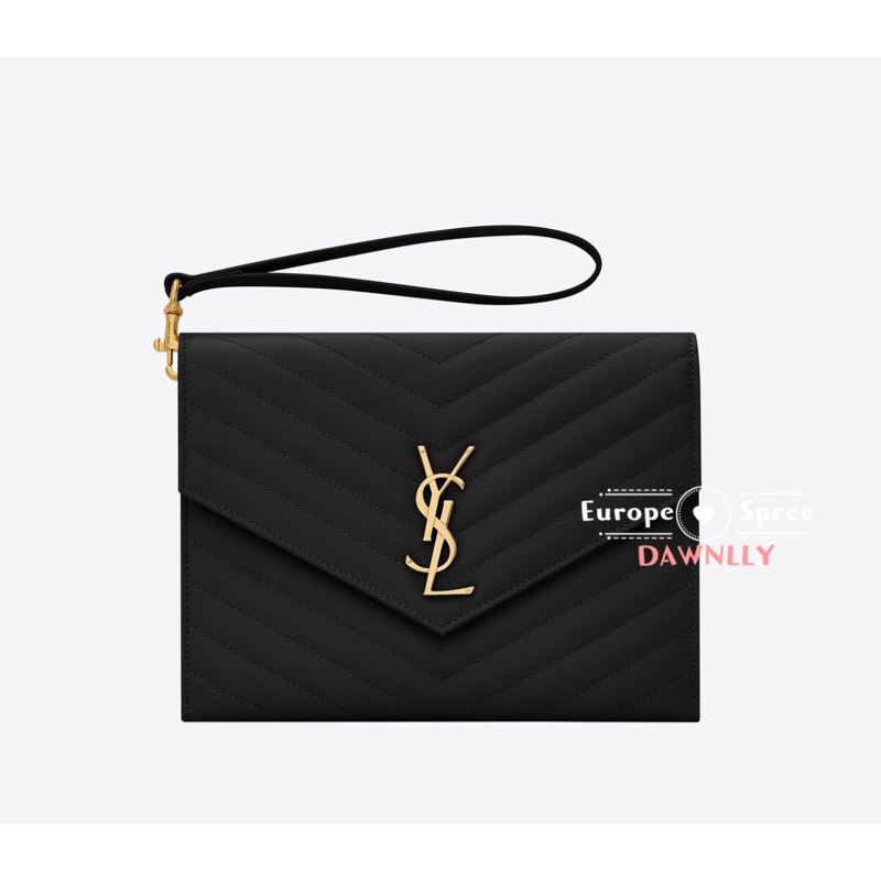 [Pre-Order] YSL MONOGRAM POUCH (more colours available) | Shopee Singapore