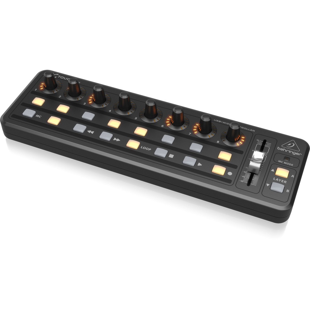 Behringer X-TOUCH MINI Ultra-Compact Universal USB Controller 1-Year ...