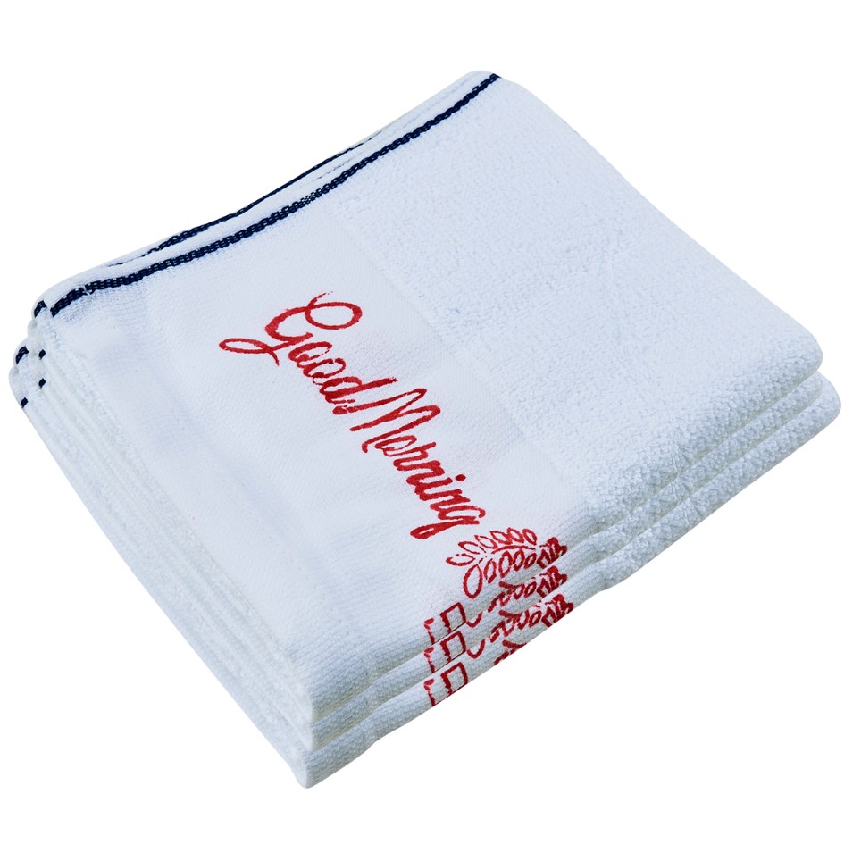 San Seng Highly Absorbent Good Morning Towel 35g/60g/65g/70g 13x30 Inches (6PCS) | Shopee Singapore