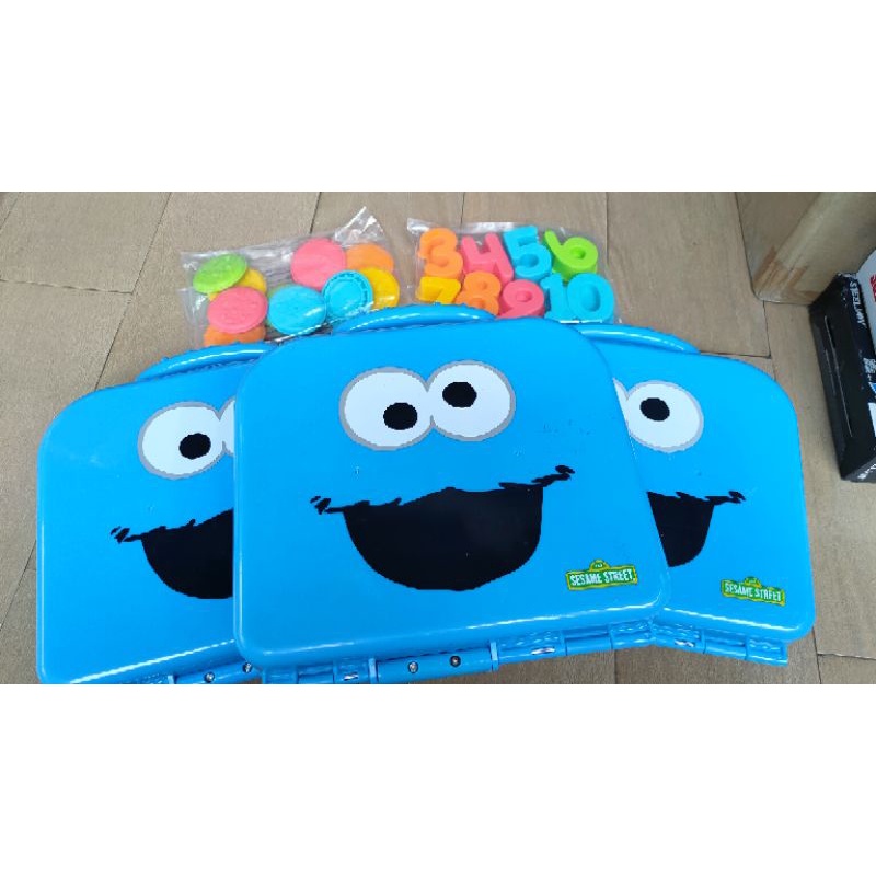 Playskool Sesame Street Monster Cookie On The Go Number puzzle Numbers ...