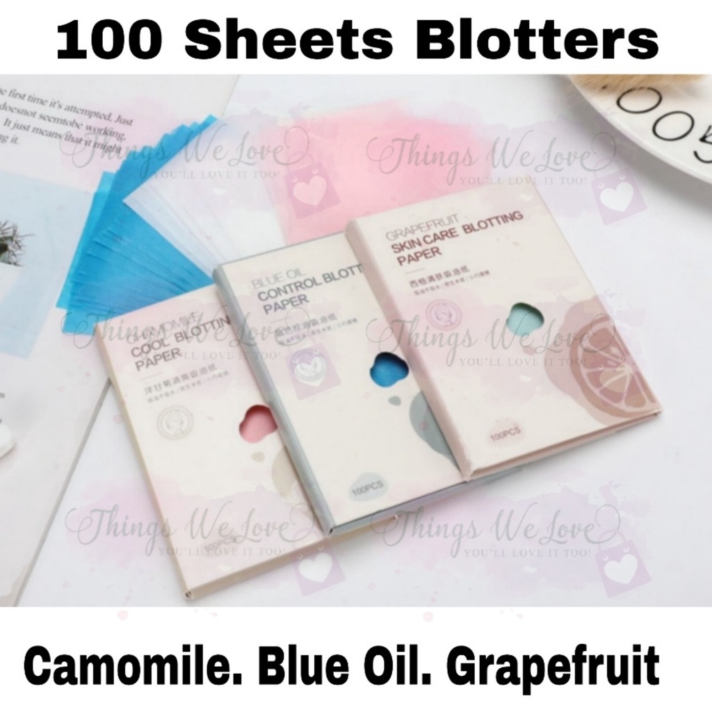 [SG SELLER] [FREE SHIPPING] Face Facial Blotters Absorbs Absorbing ...