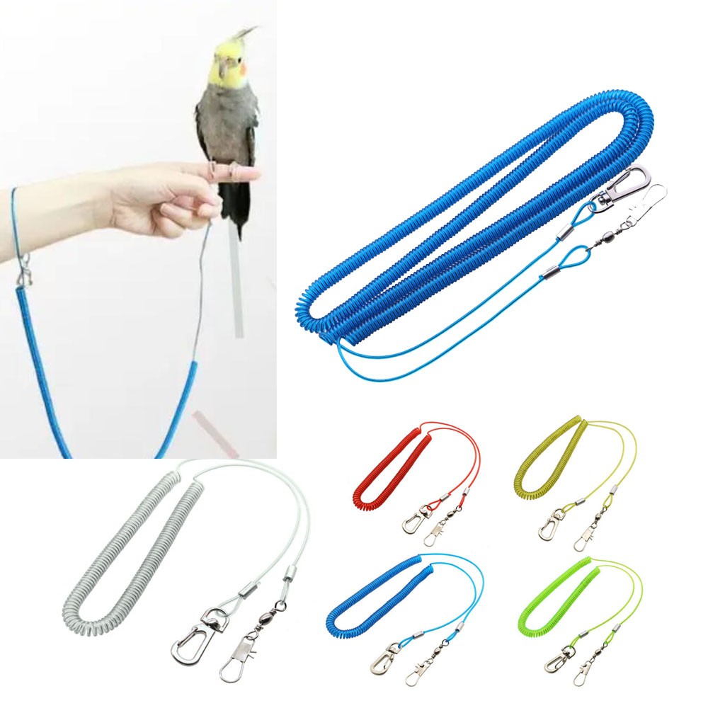 3M/5M/10M Birds Flying Rope Bird training ring Parrot pigeon Flying ...