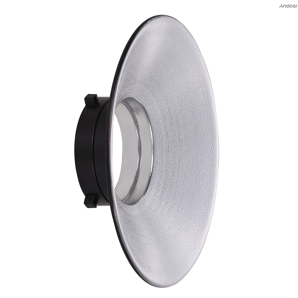 120 Degree Wide-angle Photography Flash Reflector Bowens Mount Diffuser ...