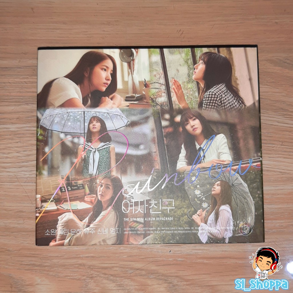 Gfriend "Rainbow" The 5th Mini Album Repackage Unsealed Official ...