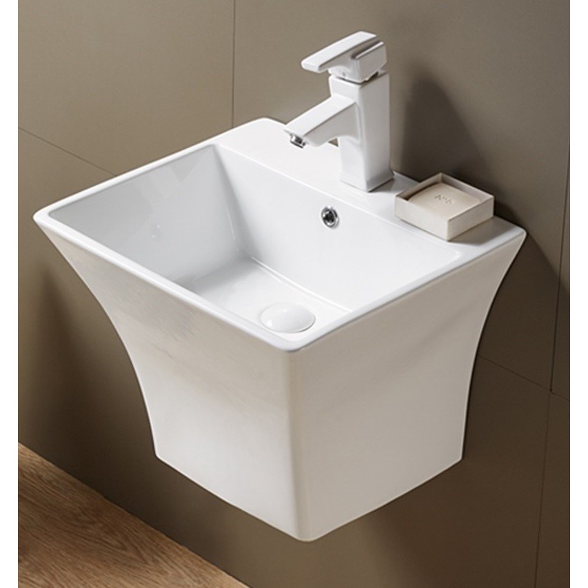 WALL HUNG SEMI PEDESTAL BASIN | Shopee Singapore
