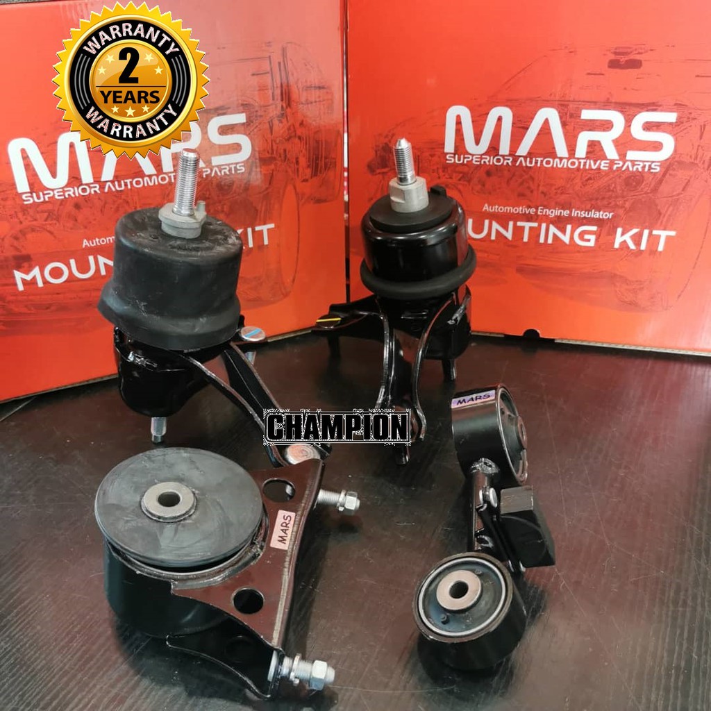 MARS ENGINE MOUNTING FULL SET - TOYOTA HARRIER 2004-2013 ACU30 ACU35 ...