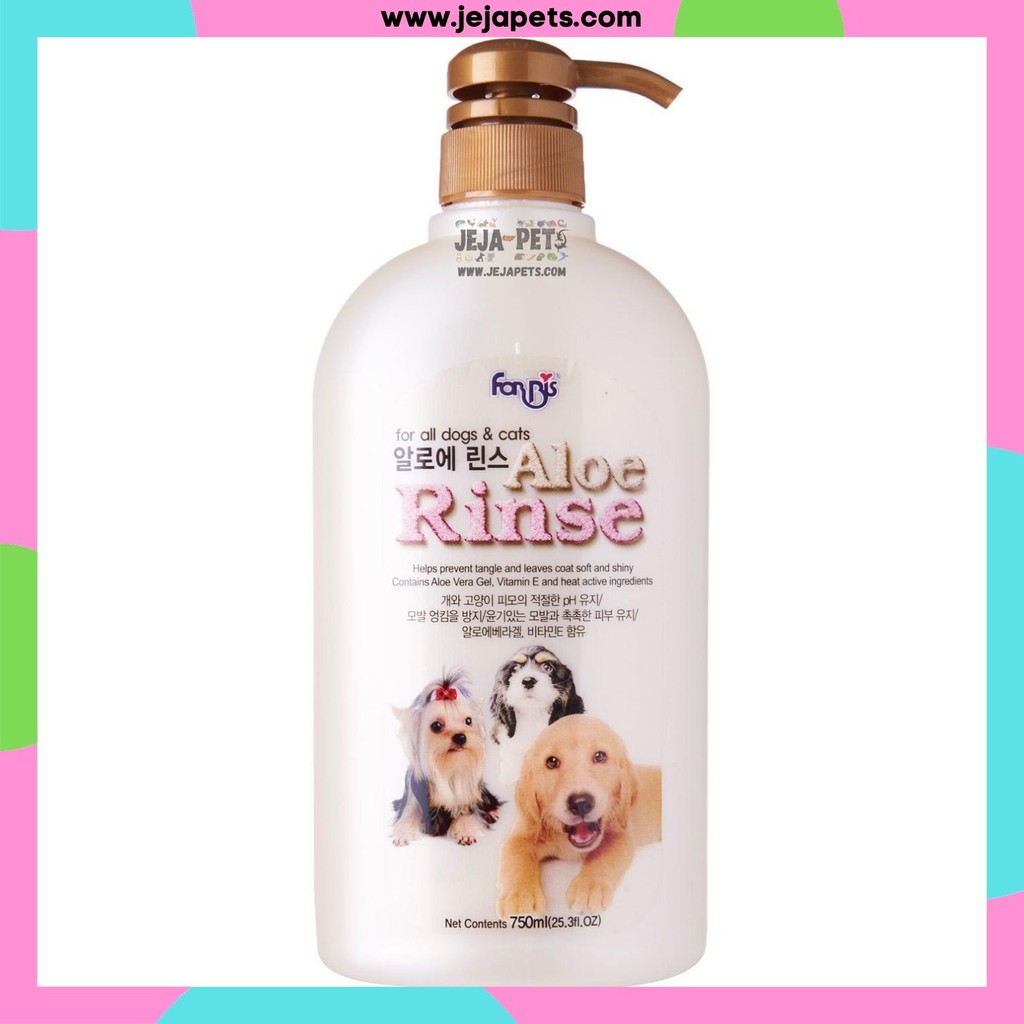 Forcans Forbis Aloe Rinse Conditioner for Dogs and Cats - 750ml [ALOE ...