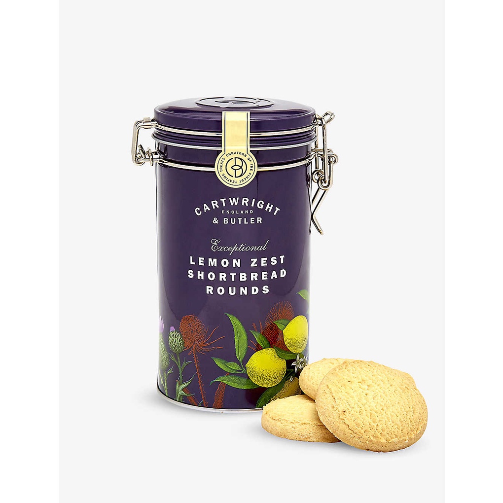 CARTWRIGHT & BUTLER Lemon zest shortbread biscuits 200g | Shopee Singapore