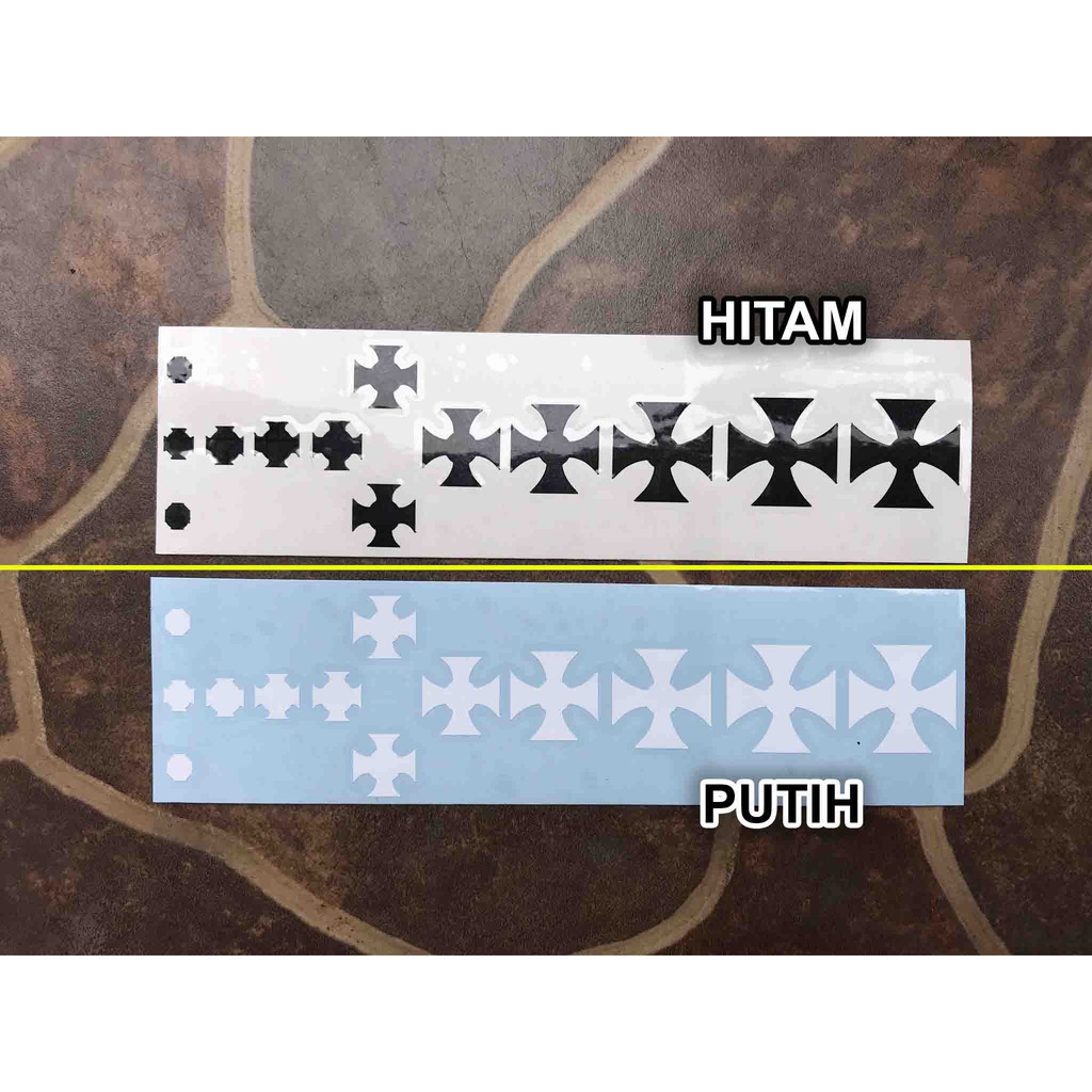 Sticker Inlay Iron Cross Cross Fingerboard Electric Guitars Bass ...