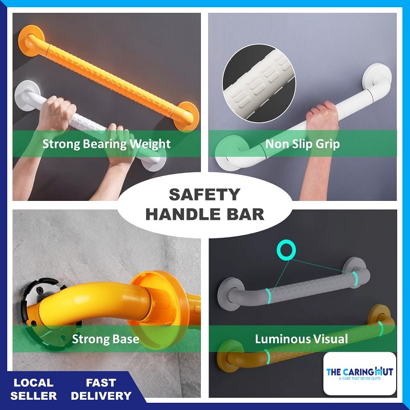 🏅Safety Bathroom Handrail Handle Bar Anti slip Grab Bar With Luminous ...
