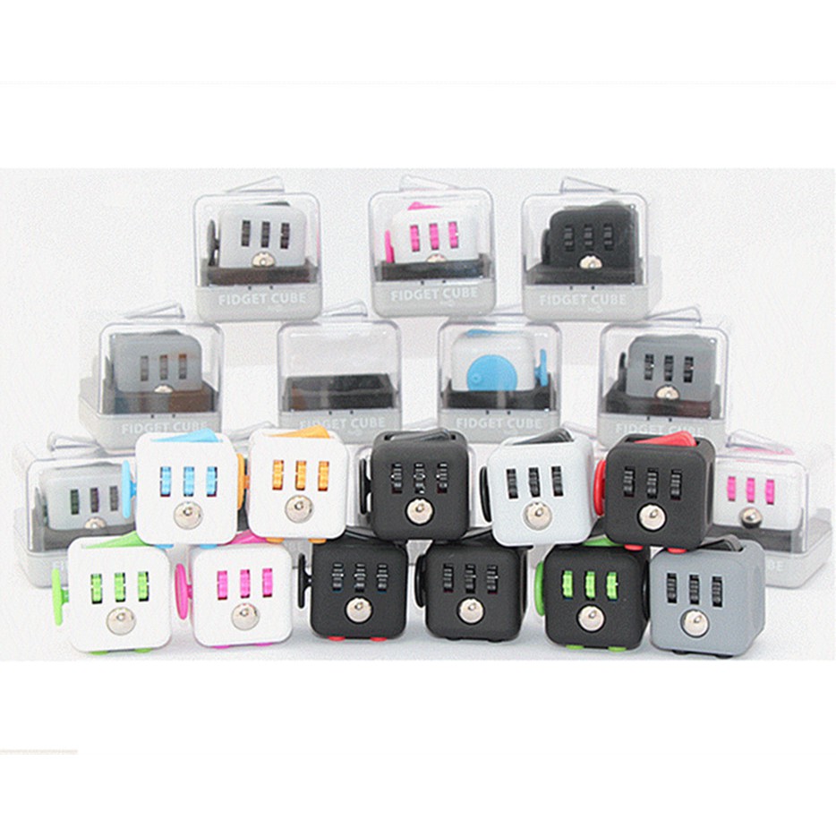 Fidget Cube Premium Transparent Plastic Box | Shopee Singapore