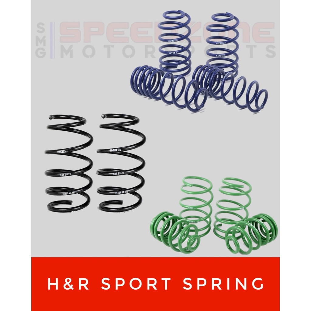 Mini R50 / R52 / R53 2002> H&R Sport Spring (29343-2) (Speedzone ...