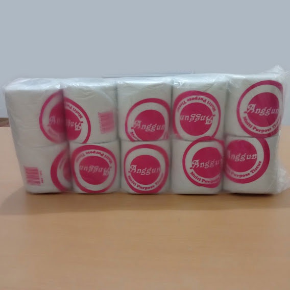 MERAH Tissue ROLL/ROLL/MULTI-Function ANGGUN Red (1 SLOP Contains 10pcs ...