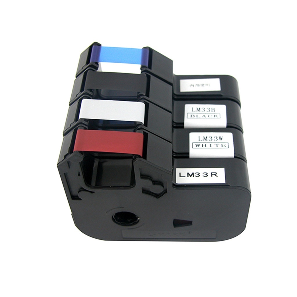 L-MARK RIBBON CASSETTE TAPE FOR LK320 LK330 PRINTER [LM33B/LM33W/LM33R ...