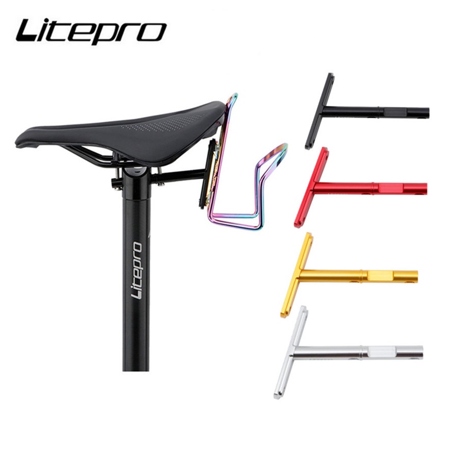Litepro Bicycle Seatpost Mounting Kettle Bracket Rack Rod Folding Bike ...