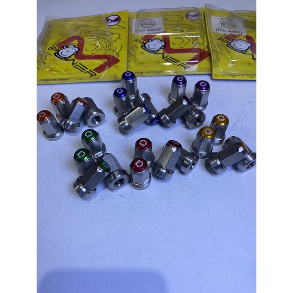 HIGH NUT FOR ALL MIO (STAINLESS) | Shopee Singapore