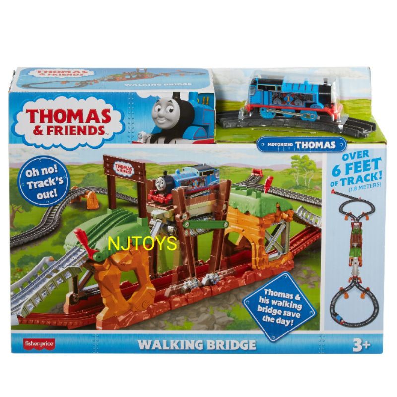 Thomas Track Master Walking Bridge Motorized Thomas train toy | Shopee ...