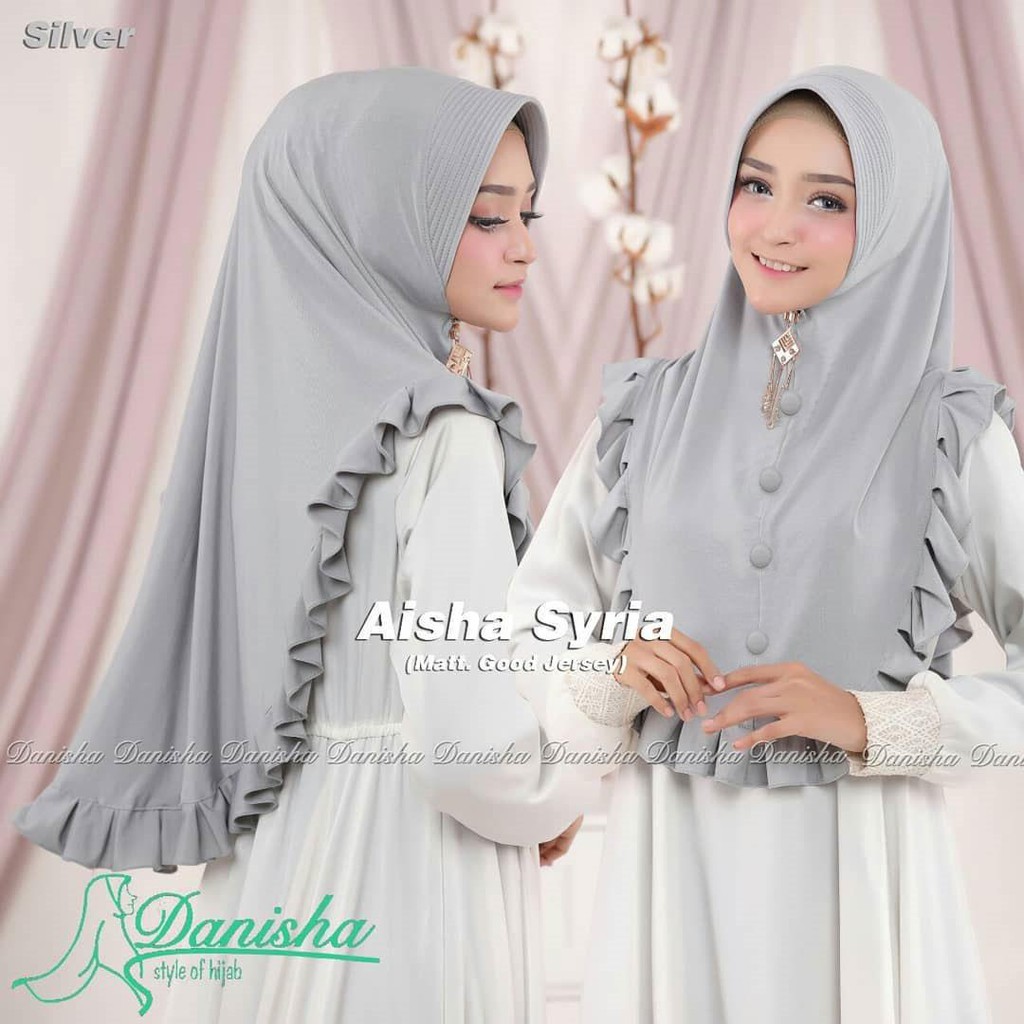 Khimar Malika muslim Hijab/Instant khimar/Women's Veil/motif Veil ...