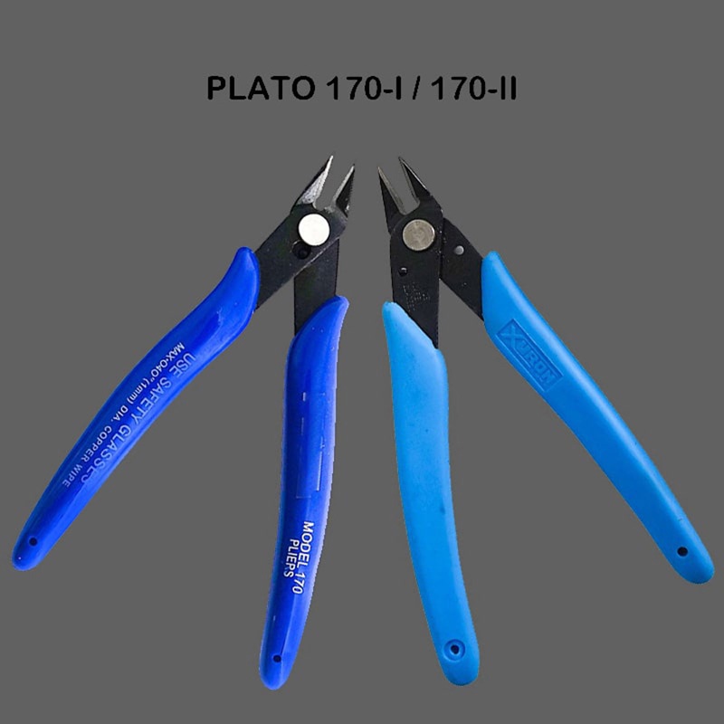 PLATO 170 Basic Model Cutting Pliers Side Cutters [PLA-170] | Shopee ...