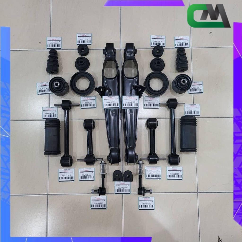 22 ITEM / FULL SET PROTON WIRA WAJA GEN2 PERSONA REAR LOWER ARM UPPER ...