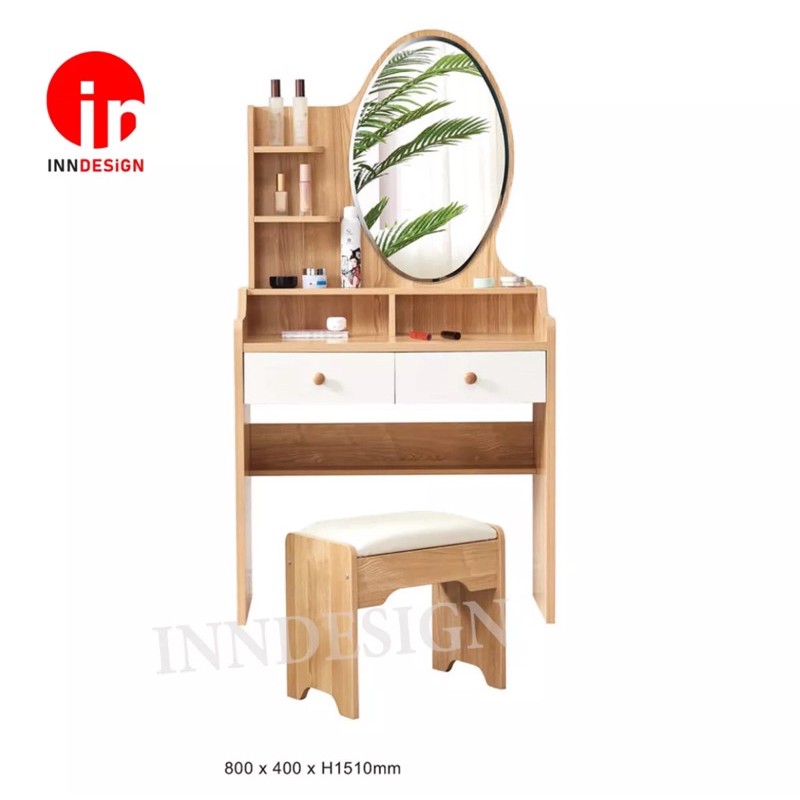 Mica II Dressing Table / Dresser with Stool (Free Delivery and ...