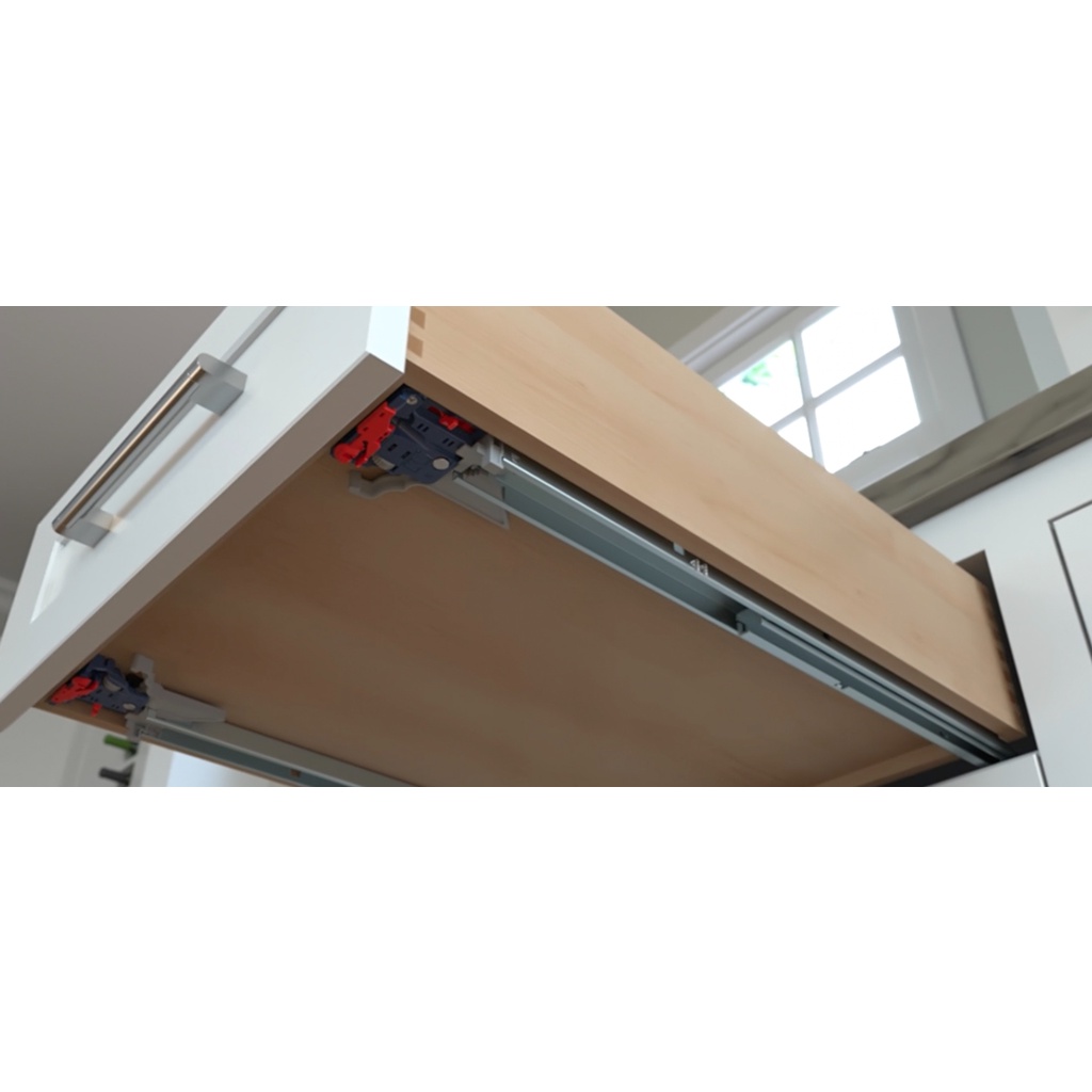 [ Silent ] Soft Closing Undermount Drawer Slide TG560 ( Left + Right ...