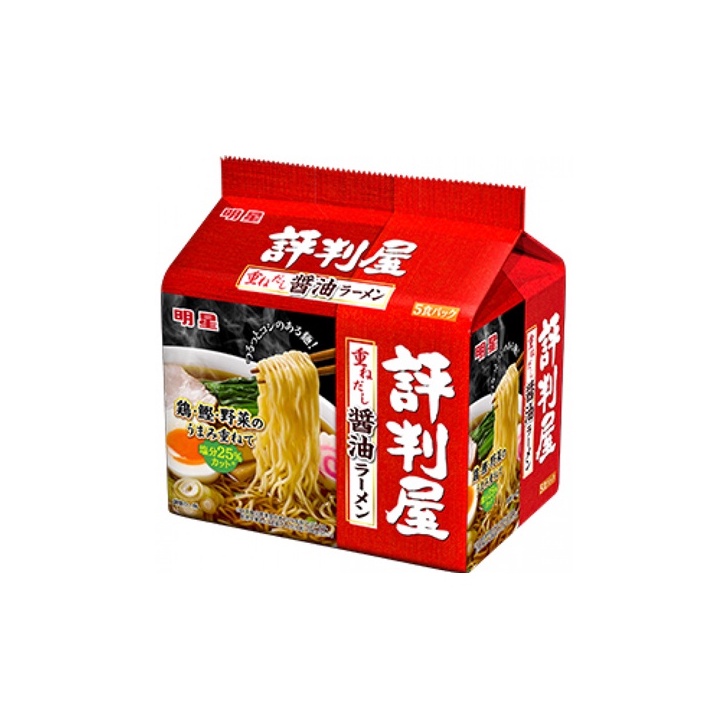 Myojo Hyoban ya layered shoyu ramen 5 meals pack 430g [Japan] | Shopee ...