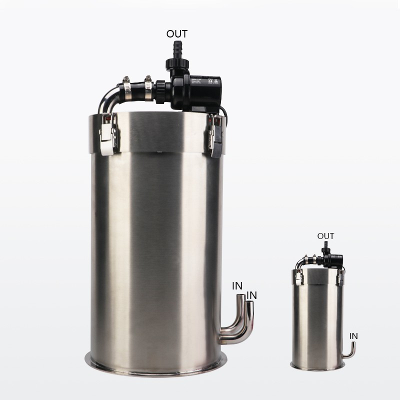 (SG ready stock) Stainless filter with pump. ADA standard, canister ...