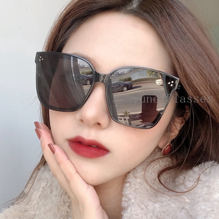 2020 New Square Sunglasses Women Brand Designer Transparent Frame ...